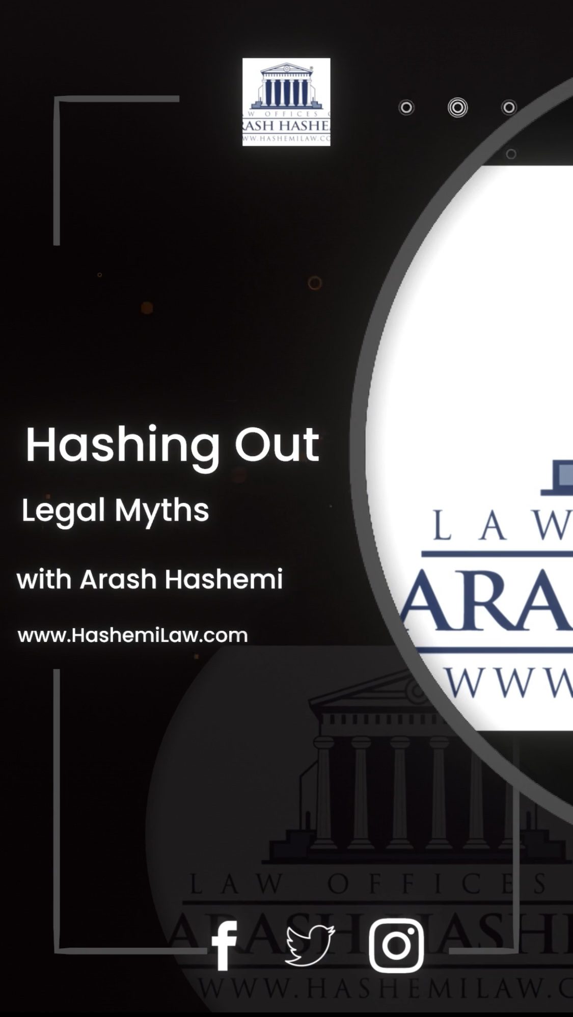 Hashing Out Legal Myths, with Arash Hashemi - #BetterCallHash